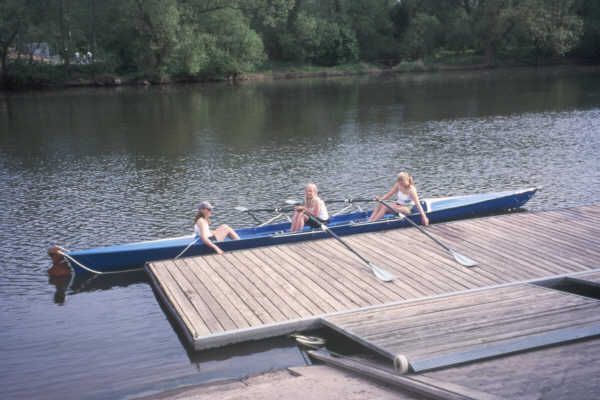 Touring rowing boat - Fun Trainer - Baumgarten Bootsbau - double scull