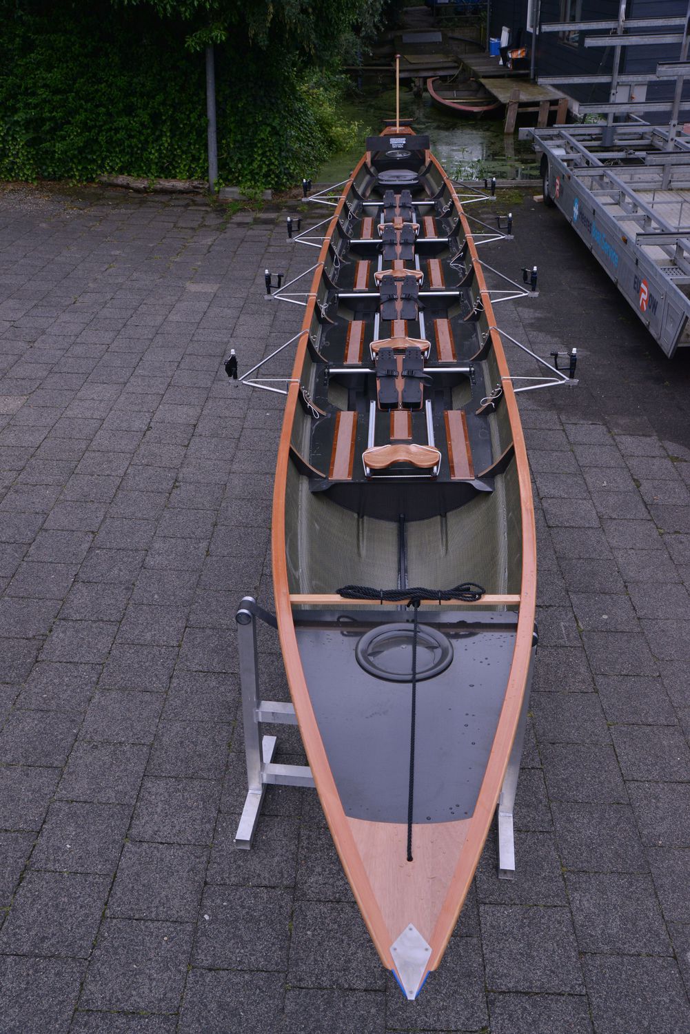 Touring rowing boat - D4x+ - Baumgarten Bootsbau - quadruple scull ...