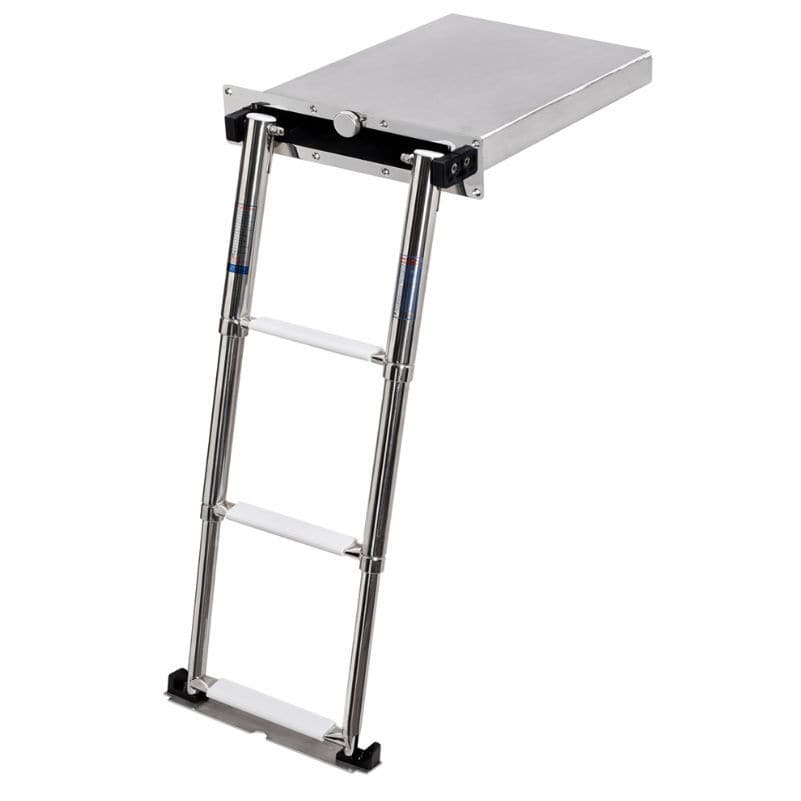 Boat ladder - 1002-003ecc - DOUGLAS MARINE - retractable / telescopic ...