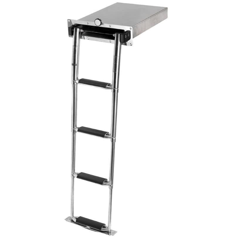 Boat ladder - 1002-004MXL - DOUGLAS MARINE - retractable / telescopic ...