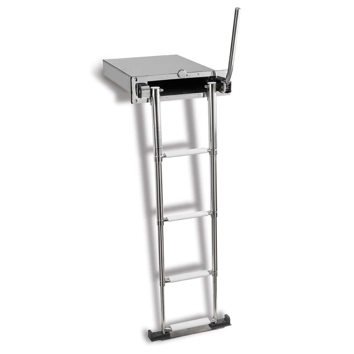 Boat ladder - One - DOUGLAS MARINE - retractable / telescopic / swim