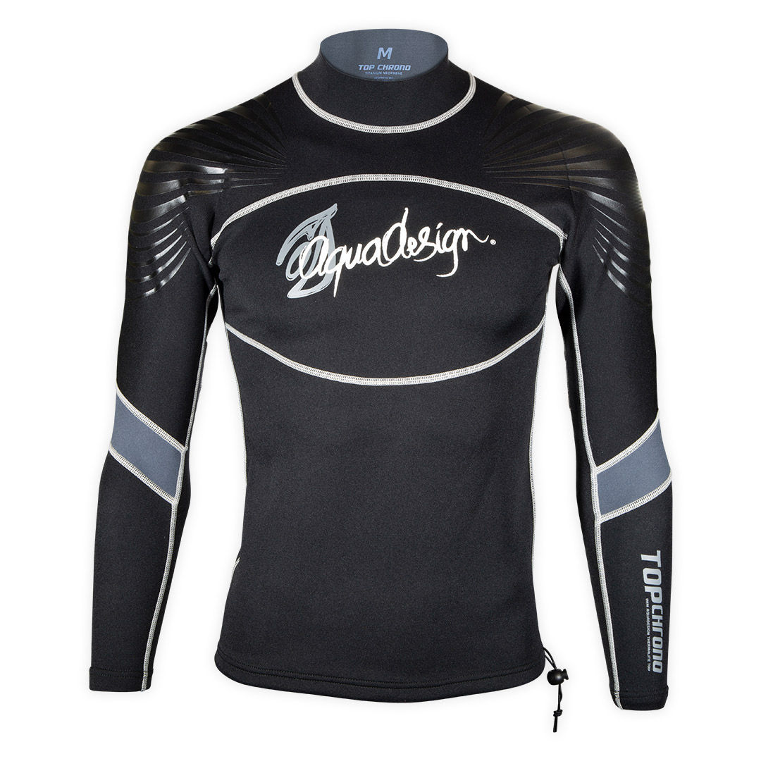 Long-sleeve neoprene top - CHRONO - AQUADESIGN - thermal