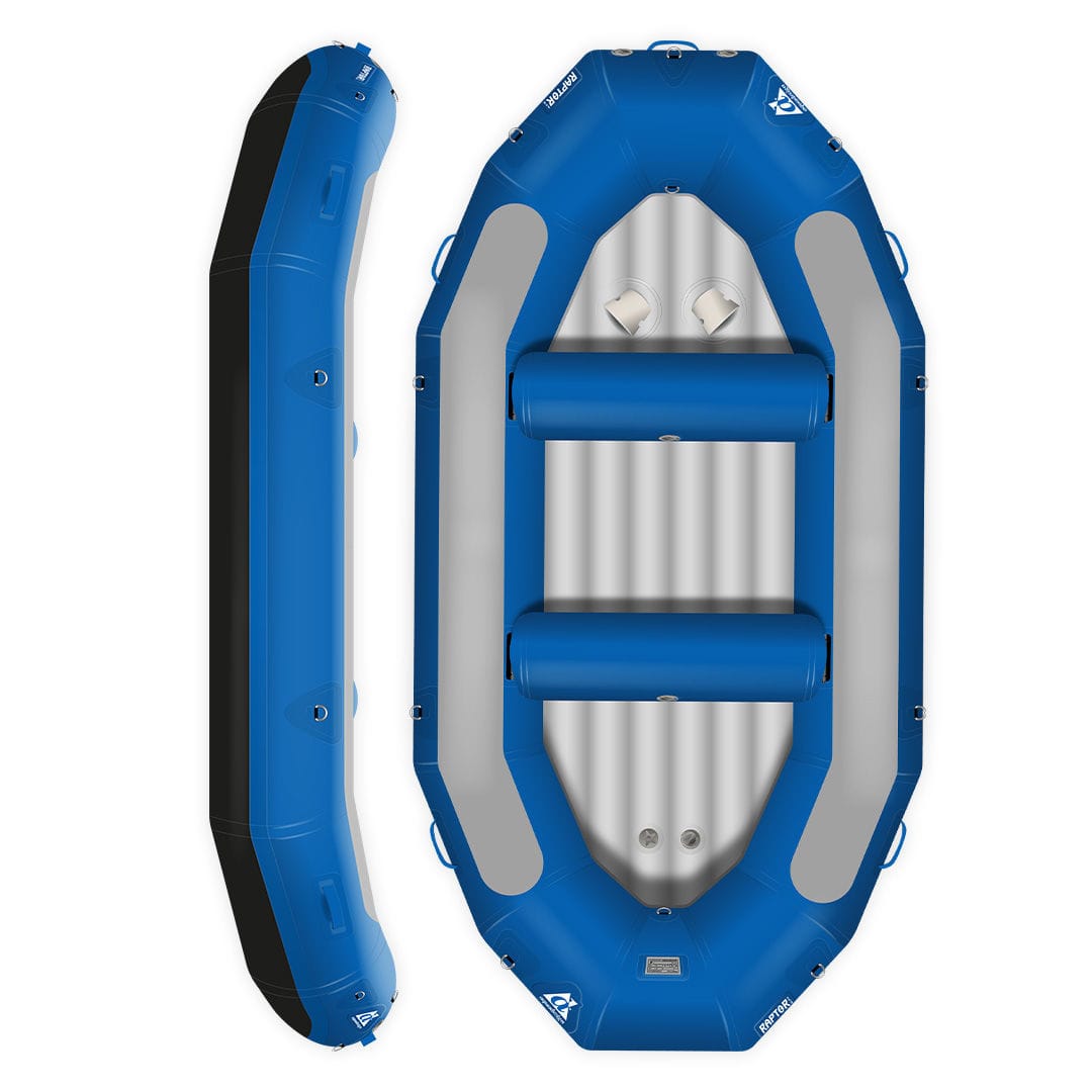 6-person raft - RAPTOR 340 BLEU - AQUADESIGN - white-water