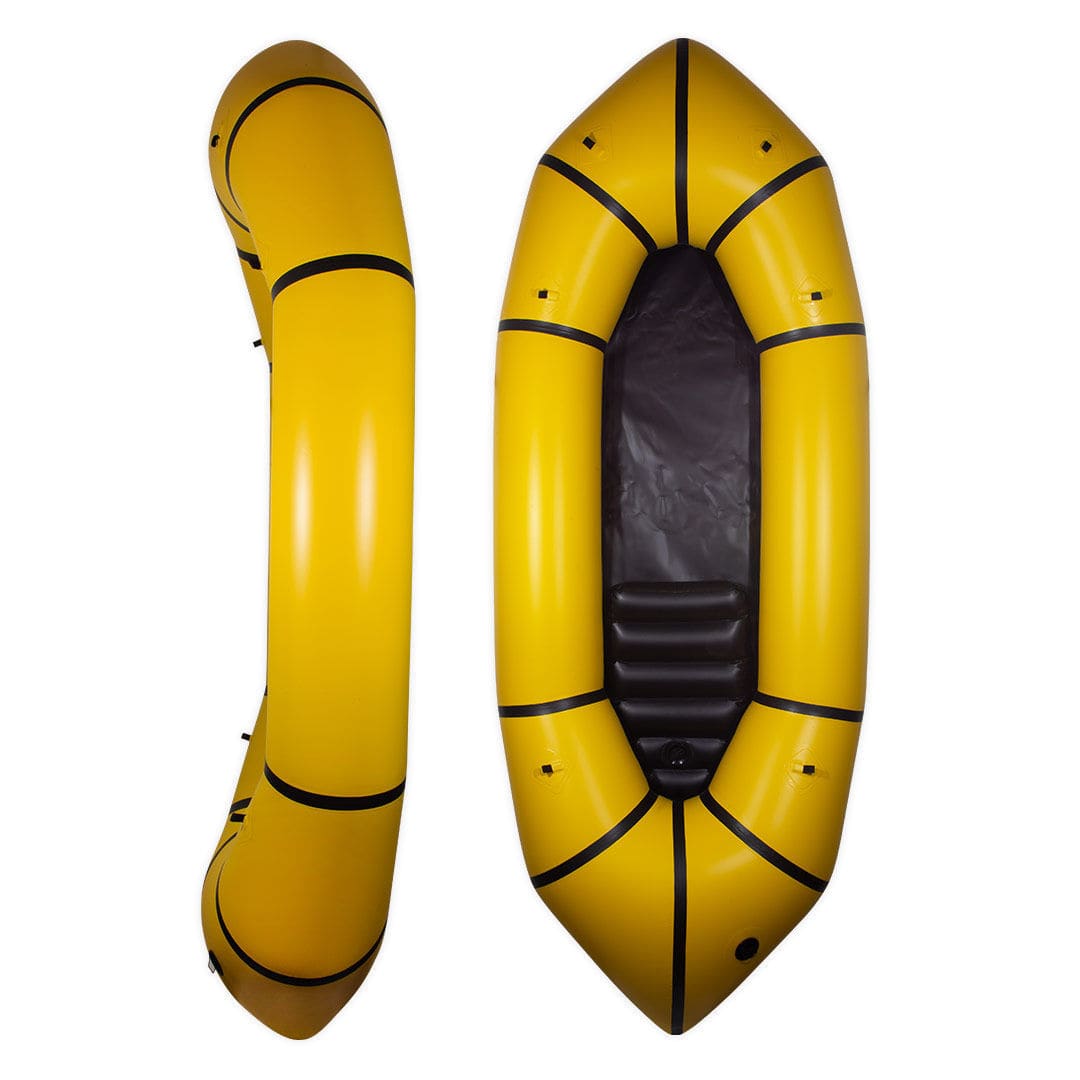 One-person raft - PACKRAFT YUPIK TPU - AQUADESIGN - white-water