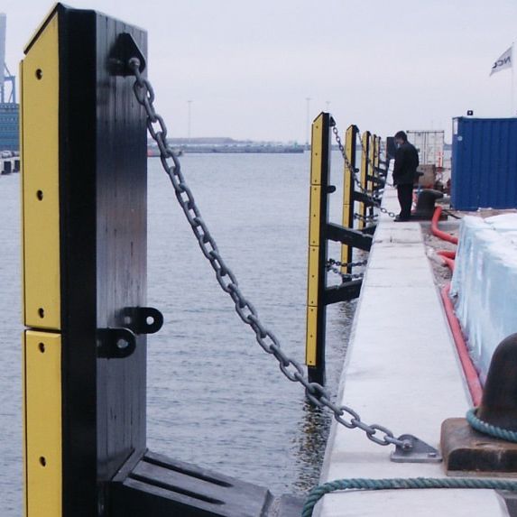 Marina chain - Trelleborg Marine and Infrastructure - anchor / stud ...