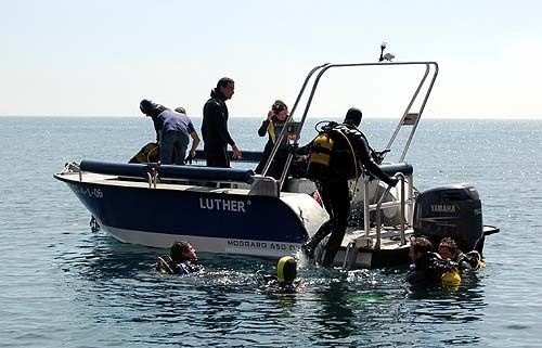 Dive support boat professional boat - MOGGARO 650 - MOGGARO ALUMINIUM ...