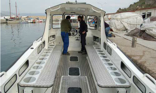 Dive support boat professional boat - 850 - MOGGARO ALUMINIUM YACHTS ...