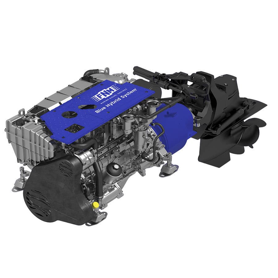 Diesel-electric hybrid propulsion system - 42 HPE BHS - Fnm Marine ...