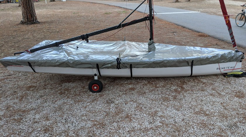 Sailing dinghy protective cover - 20572PVC - NENUPHAR - PVC