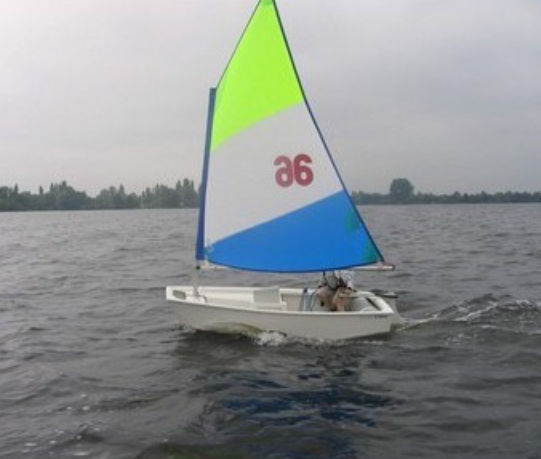 Optimist sailing dinghy rig - 2000F - NENUPHAR