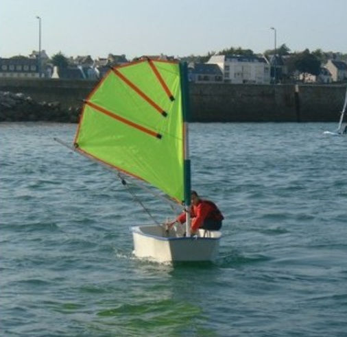 Optimist sailing dinghy rig - 2000M - NENUPHAR