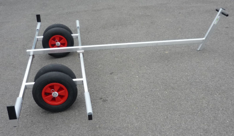 Launching trolley - 3191T - NENUPHAR - for sailing dinghies / aluminum