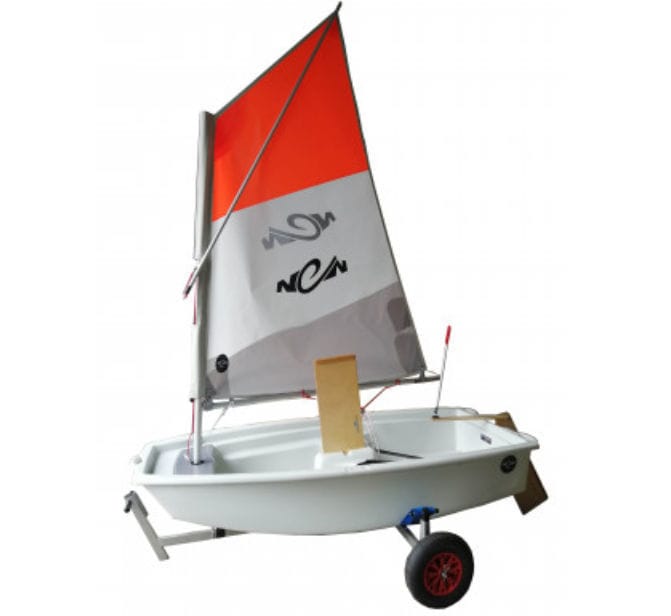Single-handed sailing dinghy - 5008CPT - NENUPHAR - instructional ...
