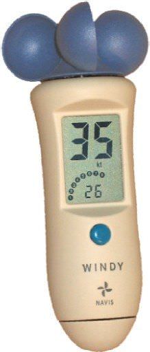 Portable anemometer - WINDY 3 - NAVIS elektronika