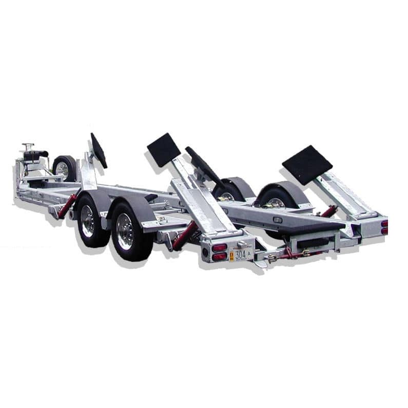 Road trailer - HSTA series - Hostar - for sailboats / hydraulic / electric