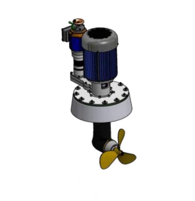 Saildrive engine - SDK-ED 4.3 AC - Kräutler Elektromaschinen - electric ...