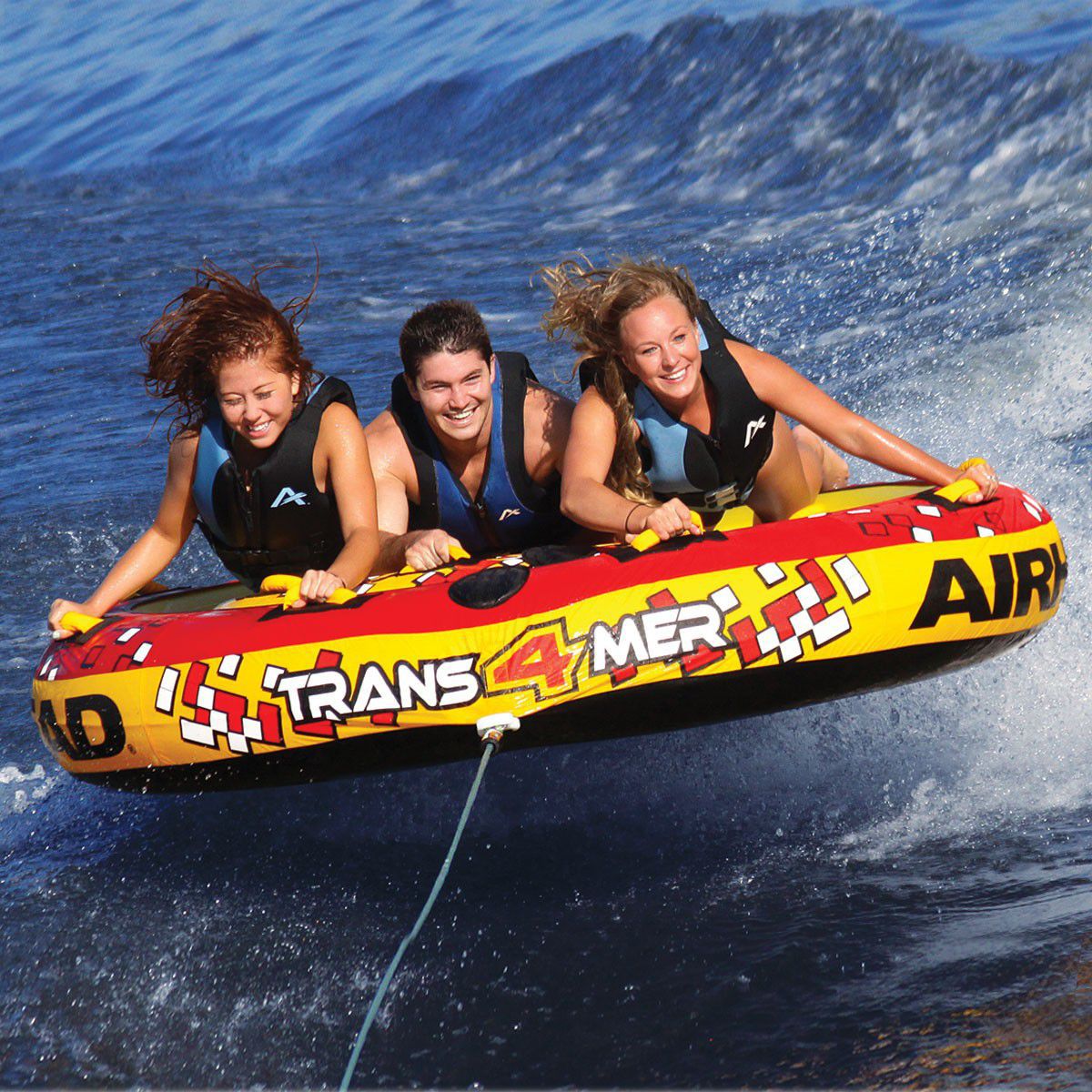 4-person max. towable buoy - Transformer 4 - airhead