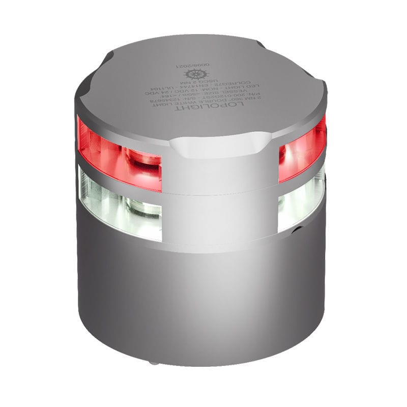 Yacht navigation light - 300-112G2+114G2 - Lopolight - LED / white / red