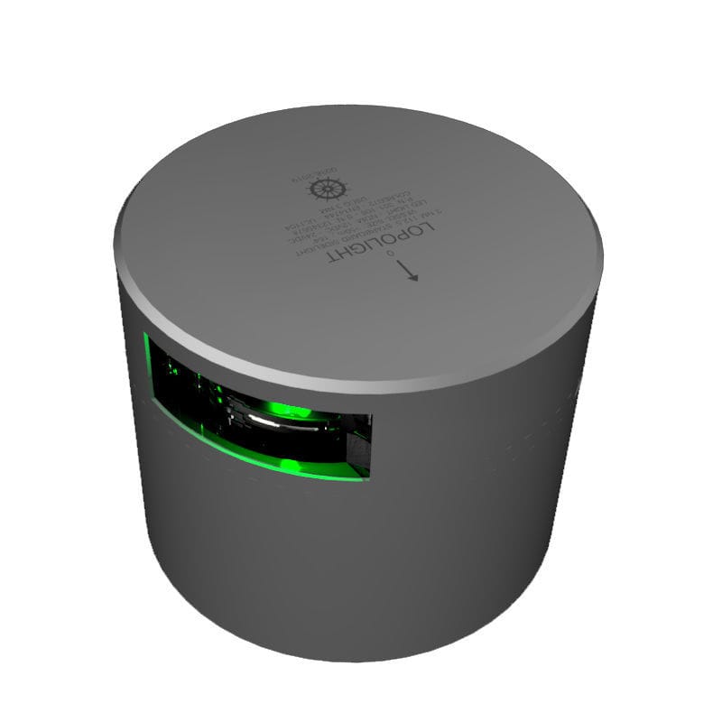 Yacht navigation light - 301-108 - Lopolight - LED / green / horizontal