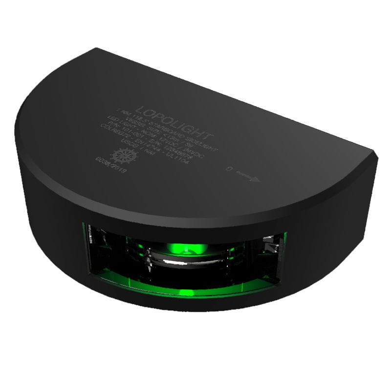 Boat navigation light - 101-001-B - Lopolight - LED / green / vertical