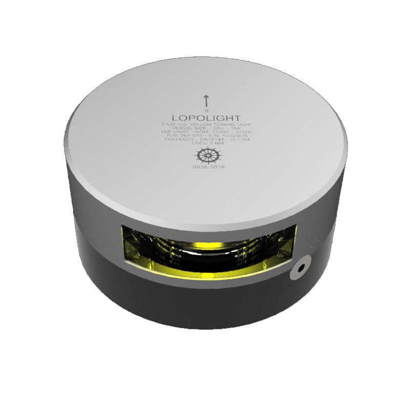 Ship navigation light - 201-013 - Lopolight - LED / yellow / horizontal