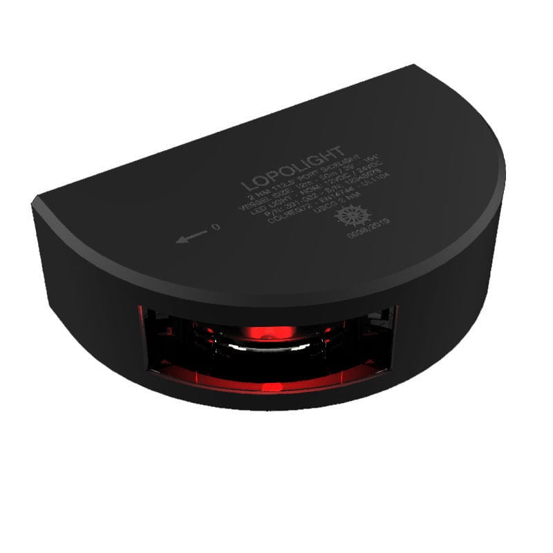 Ship navigation light - 301-002-B - Lopolight - LED / red / vertical