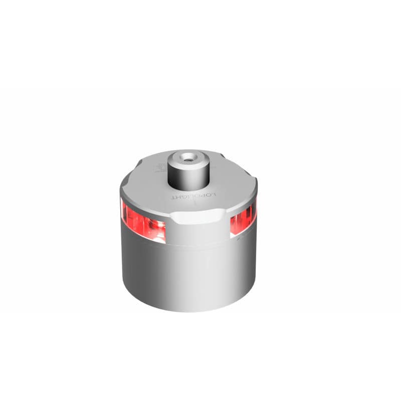 Yacht navigation light - 300-114G2W - Lopolight - LED / red / horizontal