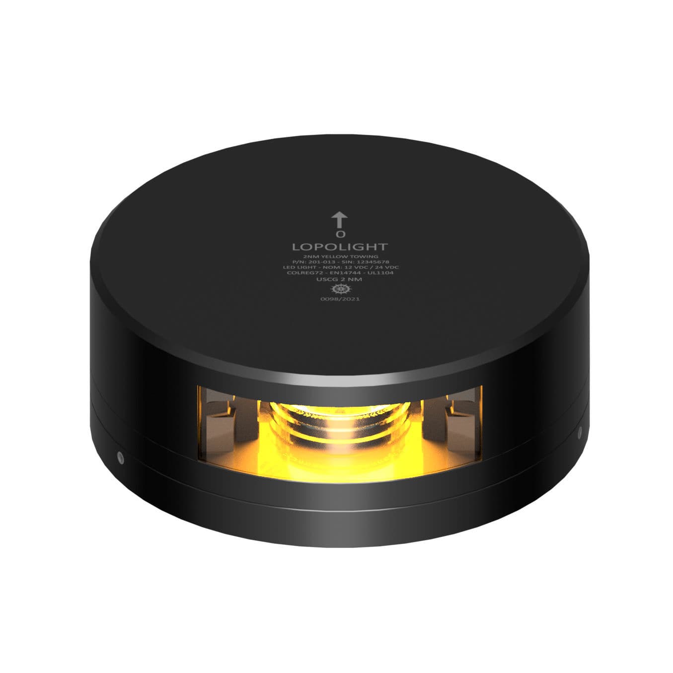 Ship navigation light - 201-013-FB-B - Lopolight - LED / yellow ...