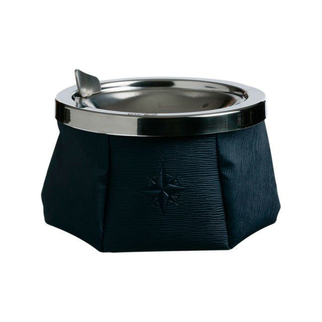 Ashtray with lid - NAVY BLUE - Marine Business