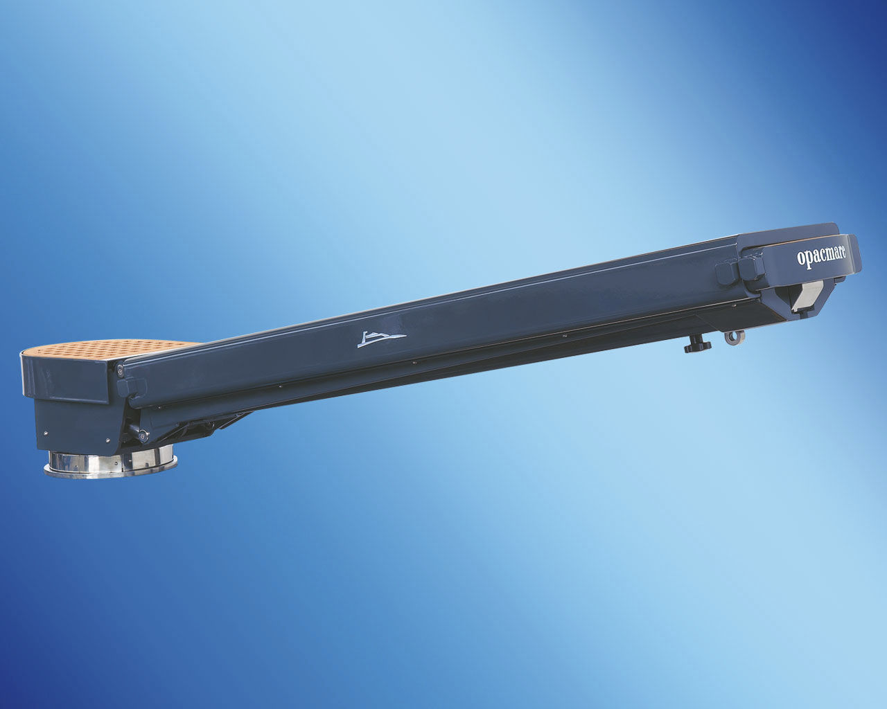 Boat gangway - 1802 series - Opacmare - for yachts / rotating / hydraulic