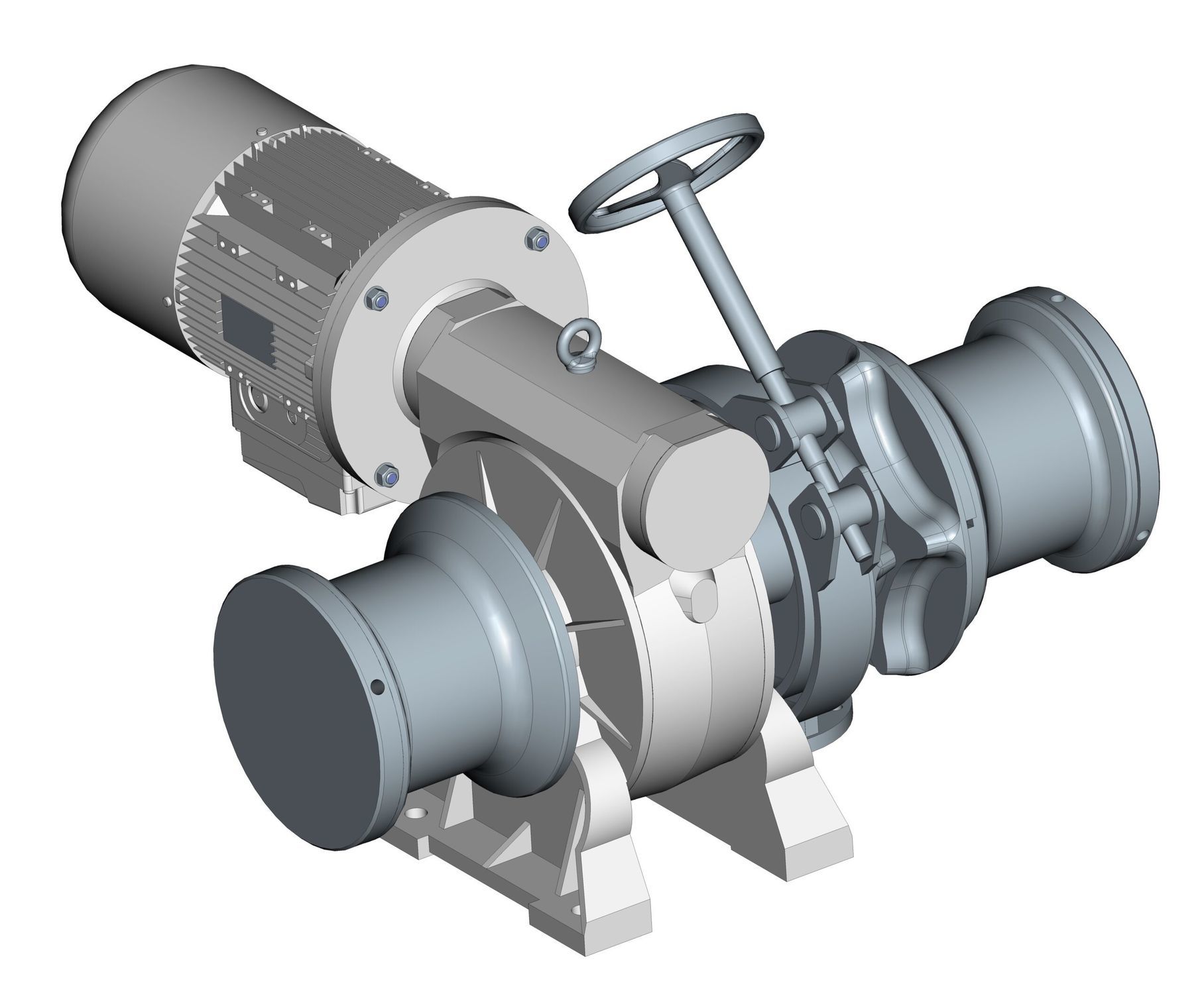 Hydraulic windlass - CW-20 - Italwinch - worm gear / electric / for boat