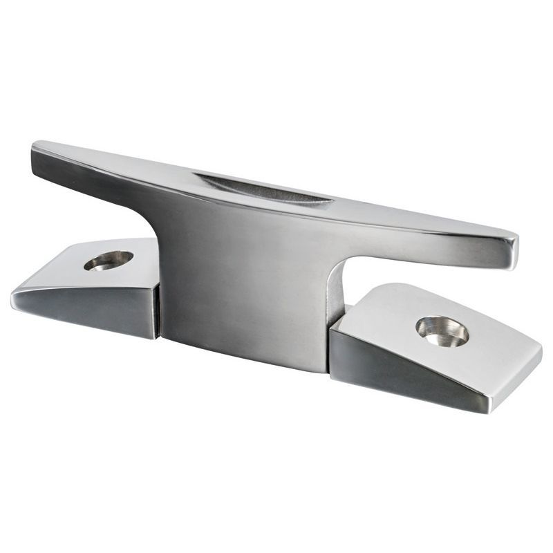 Boat deck cleat - 40.144.01 - Osculati - flat / stainless steel