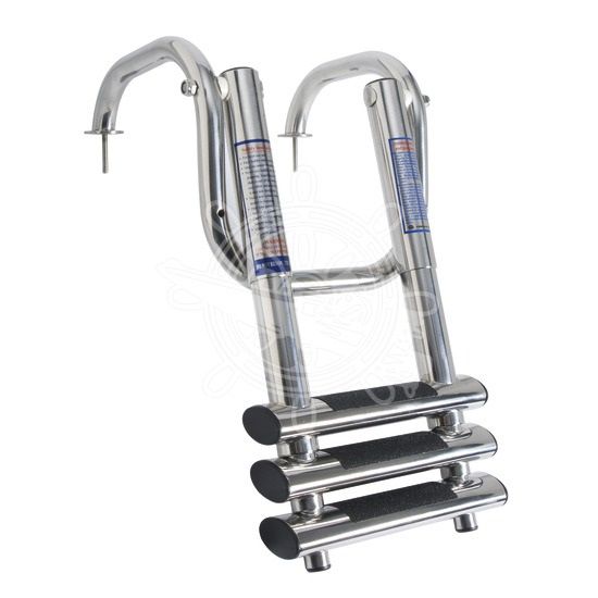Boat ladder - 49.556.03 - Osculati - telescopic / swim / stainless steel