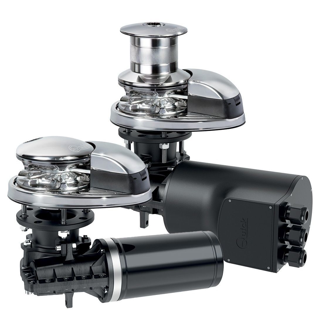 Electric windlass - PRINCE DP2 P - Quick - for boat / vertical / single ...