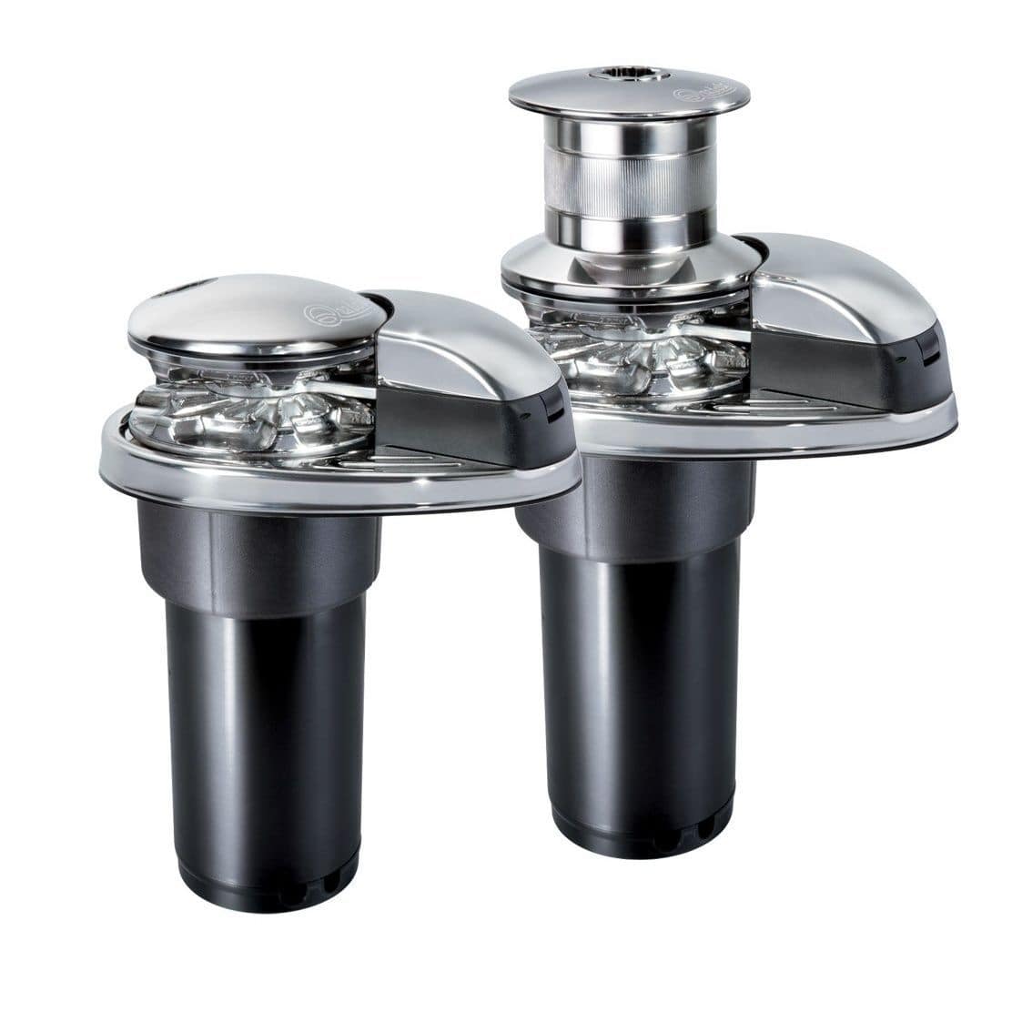 Electric windlass - DP2E series - Quick - for boat / vertical / double-drum