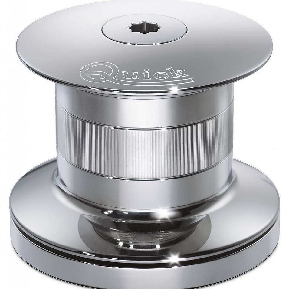 Boat capstan - TB6/AC/HYDRO - Quick - electric / stainless steel