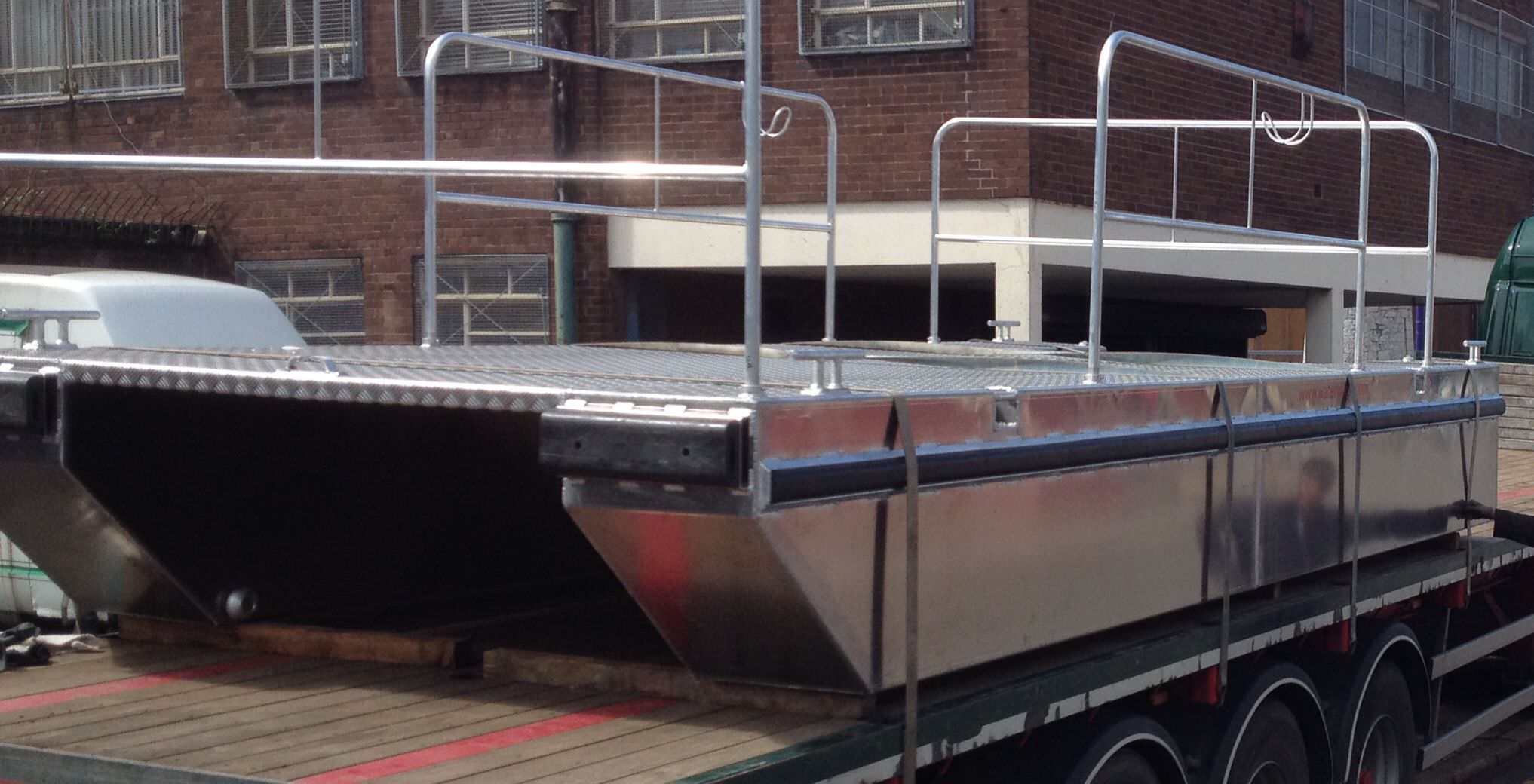 Work barge - Water Witch - Water Witch Workboats - outboard / aluminum