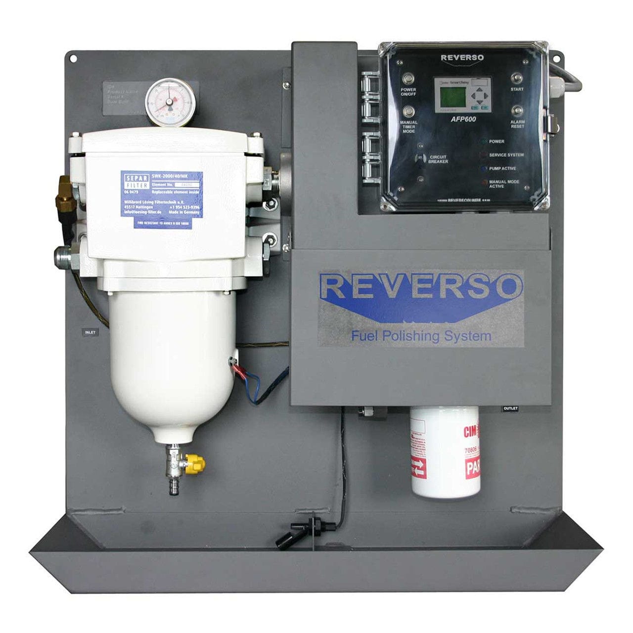 Fuel maintenance system - AFP-600-110V - Reverso Pumps LLC