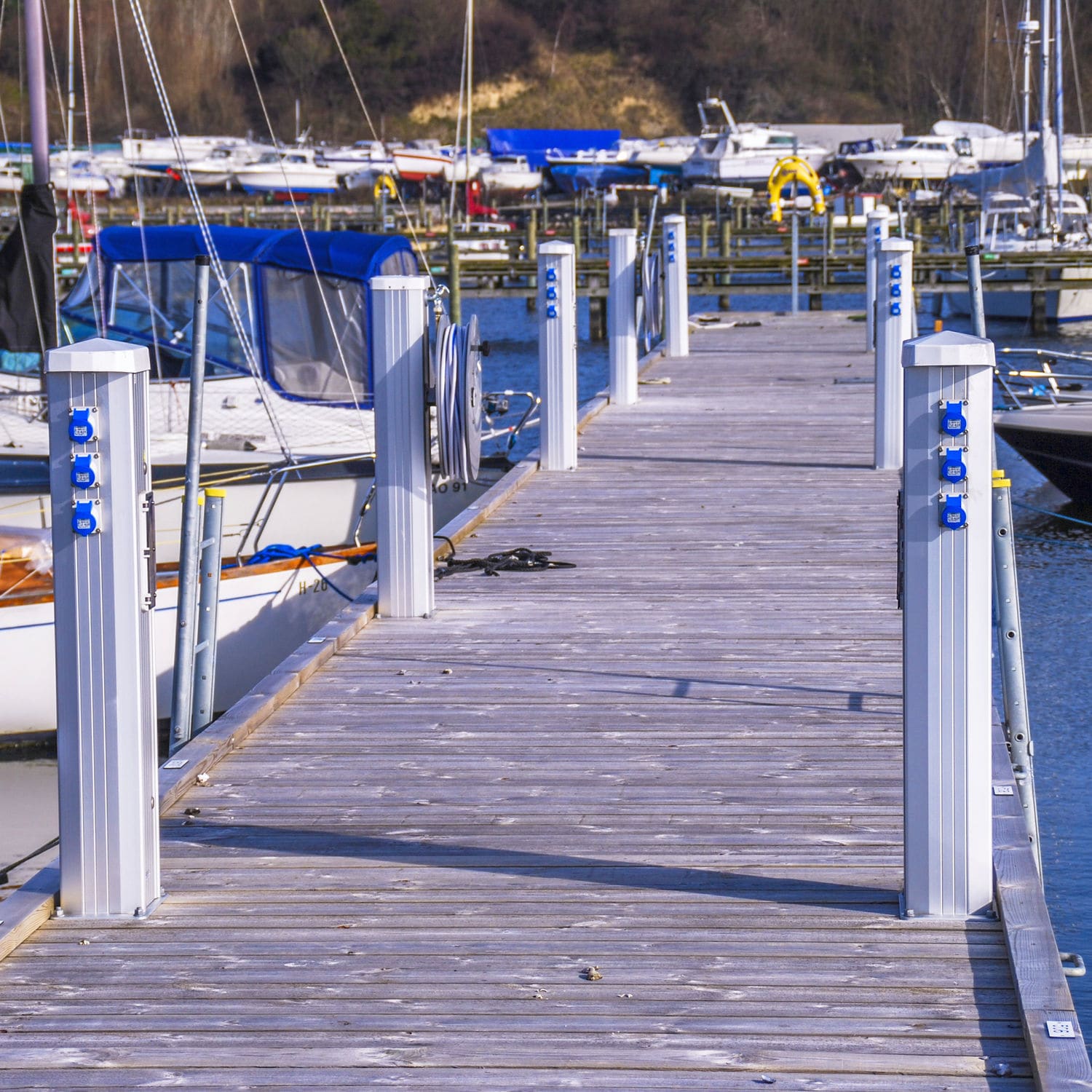 Electrical distribution pedestal - Pacific - Seijsener Harbour Services ...