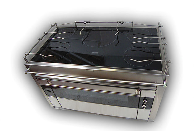 Boat stove-oven - CUSTOM 1 - Techimpex - gas / electric / three-burner