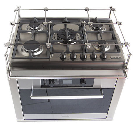 Boat stove-oven - CUSTOM 1 - Techimpex - gas / electric / three-burner