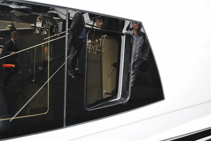Yacht window - Trend Marine Products - for boat / opening / rectangular