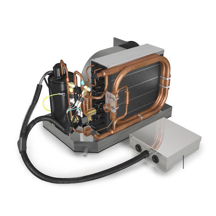 Ship air conditioning system - MACS 12000 - Vitrifrigo - self-contained