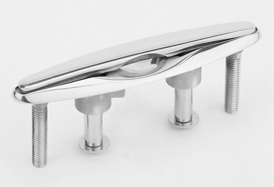 Boat deck cleat - SLIM-LINE™ - Accon Marine - built-in / stainless steel