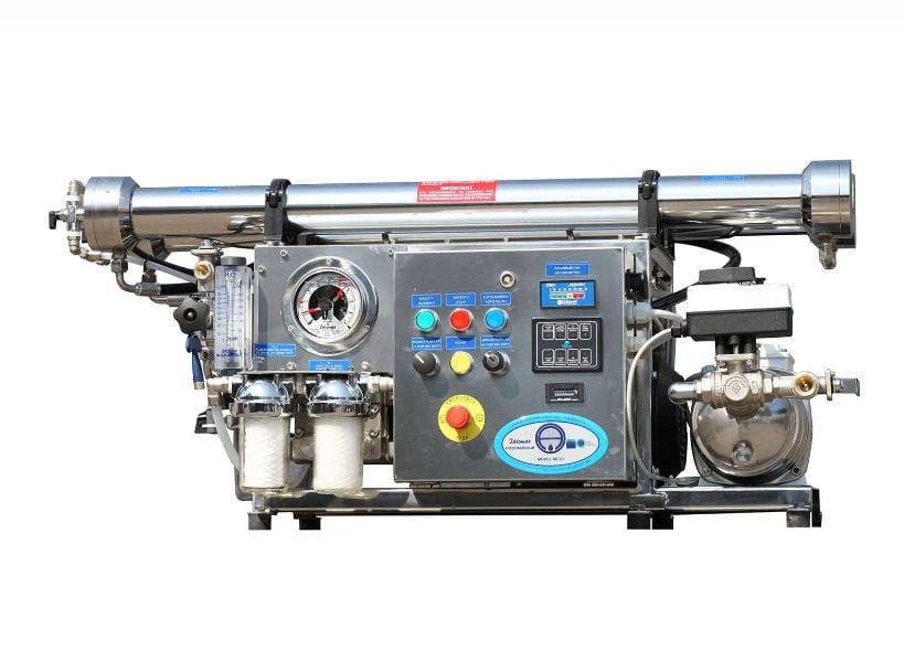 Boat watermaker - Horizontal - Idromar - reverse osmosis / compact