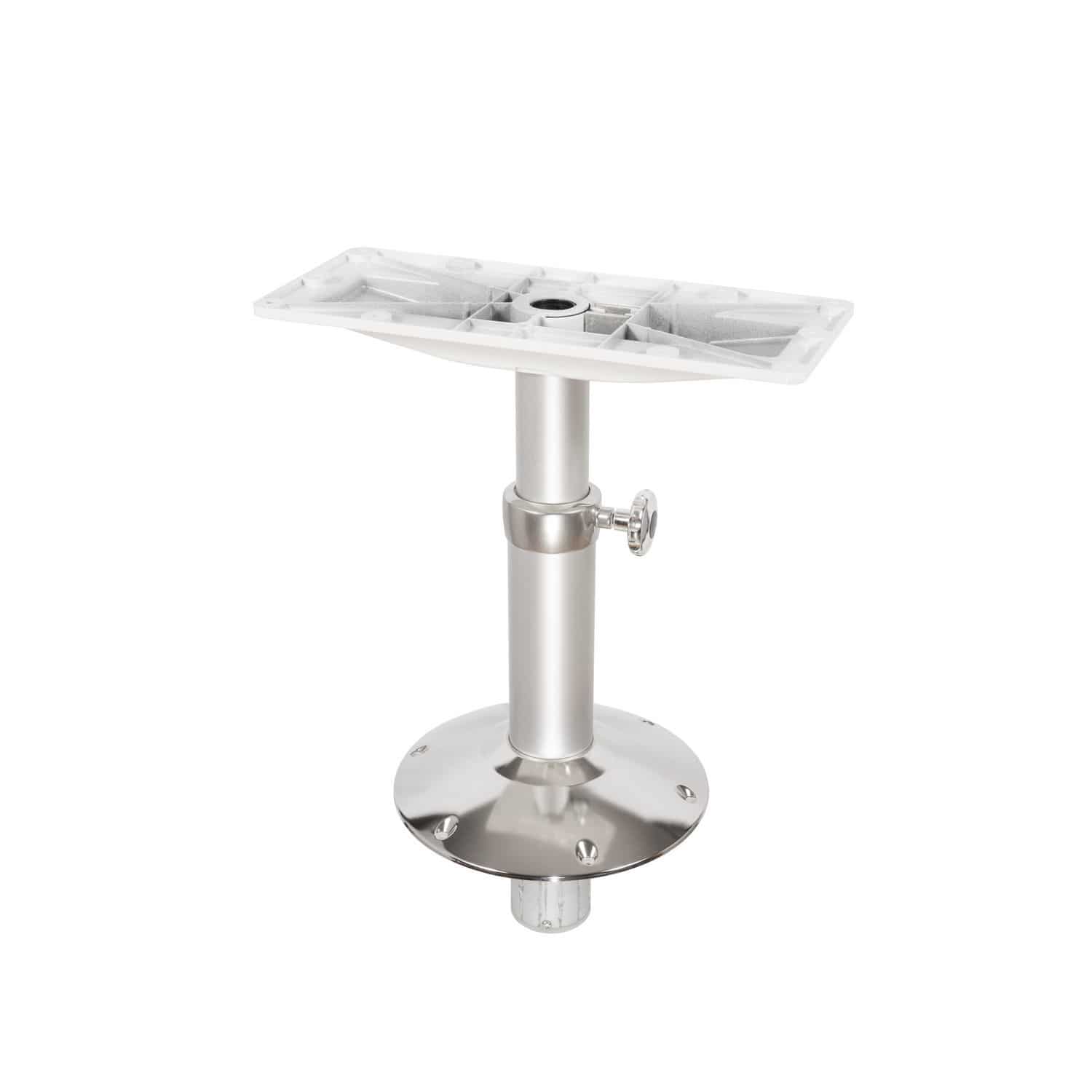Adjustable boat table pedestal - 1600 BL - NorSap AS - aluminum ...