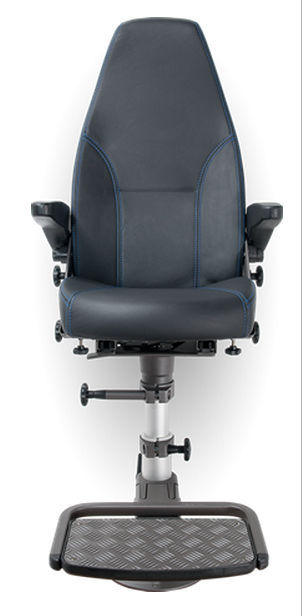 Helm seat - 800 series - NorSap AS - for boats / with armrests / high-back