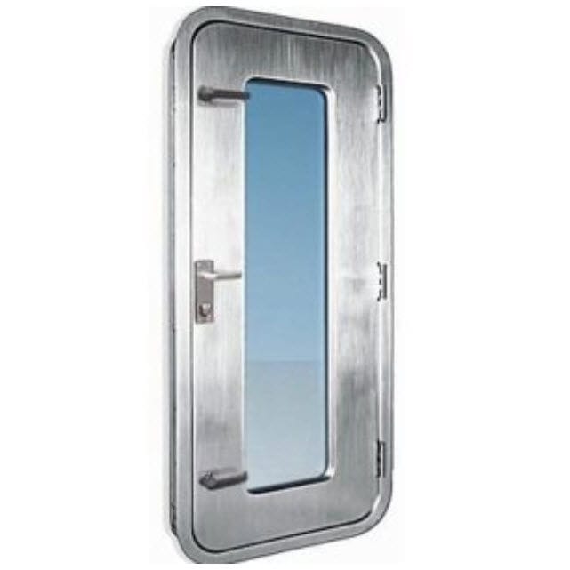 Boat door - 1120 Series - Freeman Marine Equipment - waterproof / aluminum