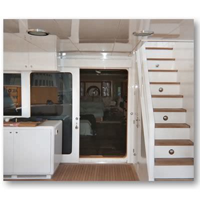 Sliding door - 1720 Series - Freeman Marine Equipment - for yachts ...
