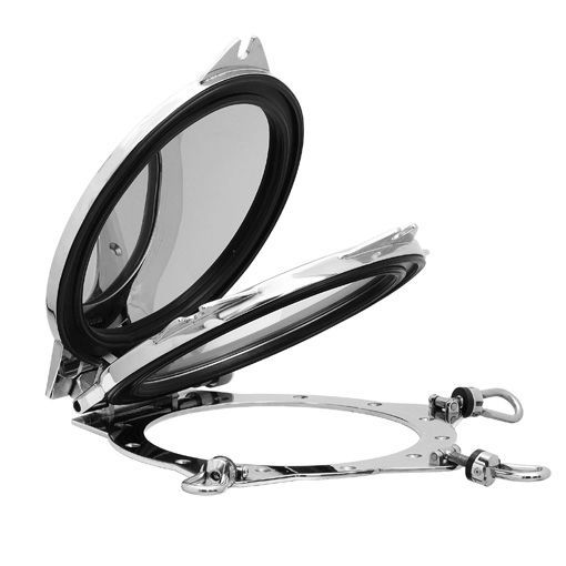 Rectangular portlight - Nemo Industrie - round / oval / for boat